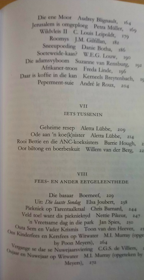 Borde Borde Boordevol, verhale en essays oor kos - Hennie Aucamp 1998 ...