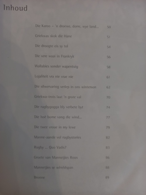 Groete van Mannetjies Roux deur Jan Snyman (2004) - NorthbyNorth