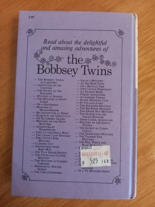 The Bobbsey Twins Nr 16 - Camping Out by Laura Lee Hope (1955 ...