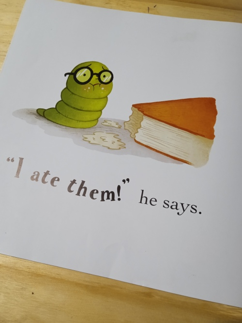 The big sad wold and the mean little pigs as told by Humphrey Bookworm ...