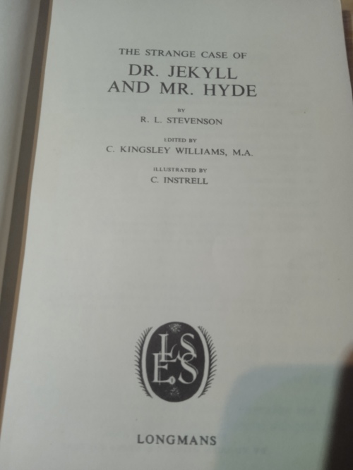 The strange case of Dr Jekyll and Mr Hyde - R L Stevenson (1960 ...