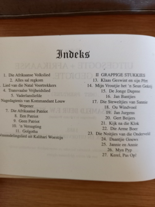 Vijftig gesogte Afrikaanse gedigte (FW Reitz) - Geblikte Afrikaans ...