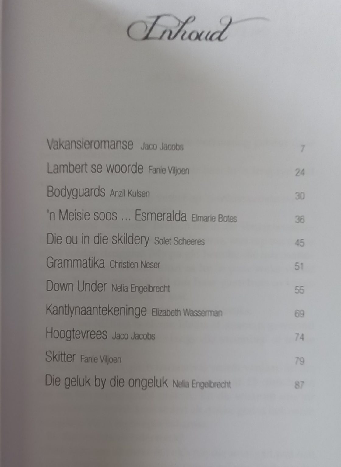 Verlief - saamgestel deur Jaco Jacobs (2013) - NorthbyNorth