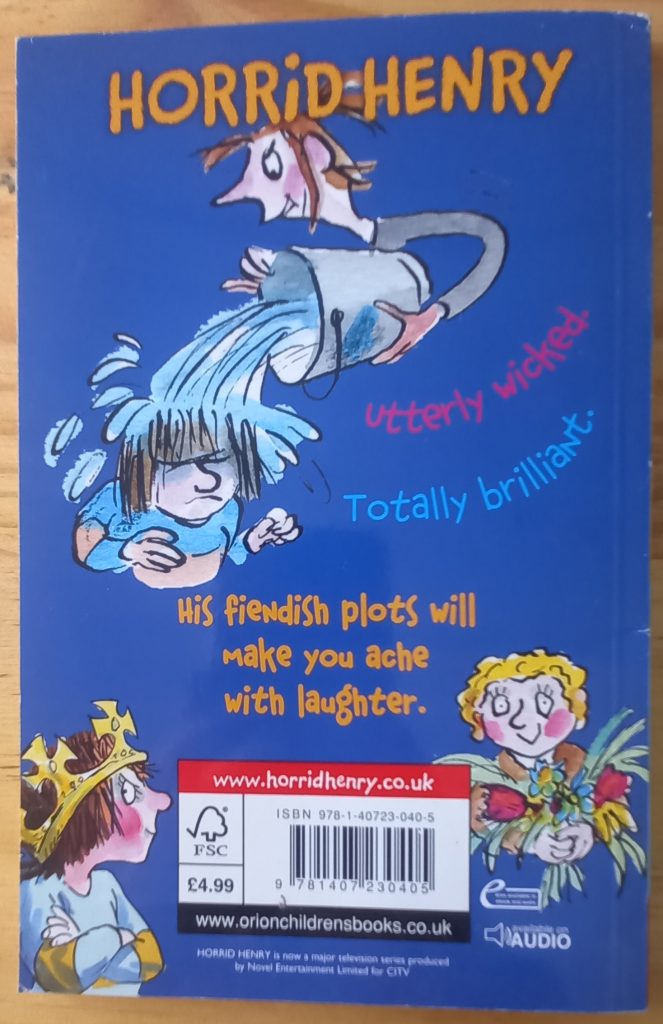 Horrid Henry meets the Queen - Francesca Simon (2004) - NorthbyNorth