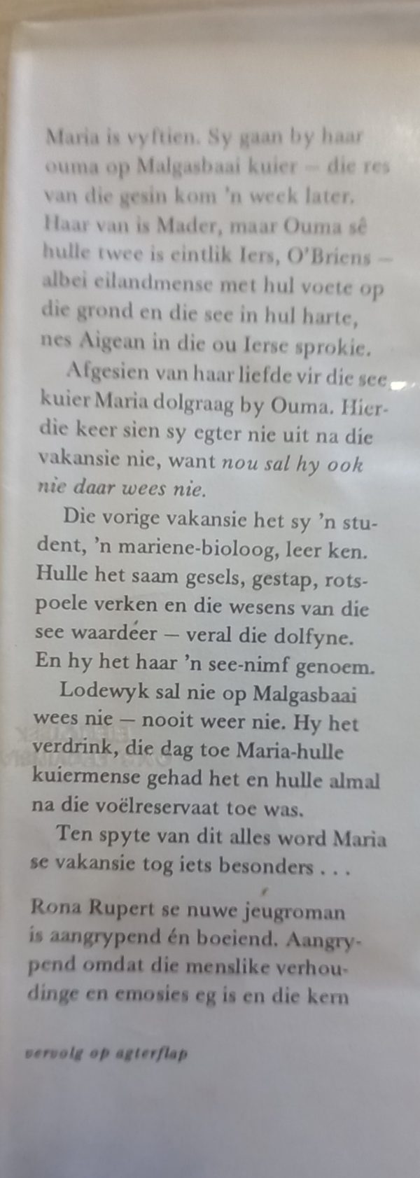 Die tweede verslag van 'n buitengewone ontmoeting - Rona Rupert (1981 ...